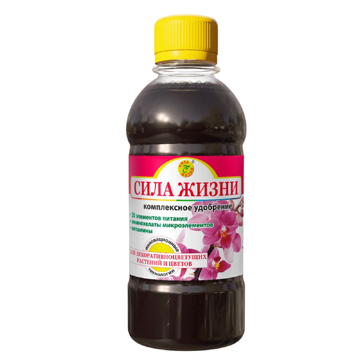 Комплексное органоминеральное удобрение "Сила жизни" для цветов 0,3 л (концентрат)