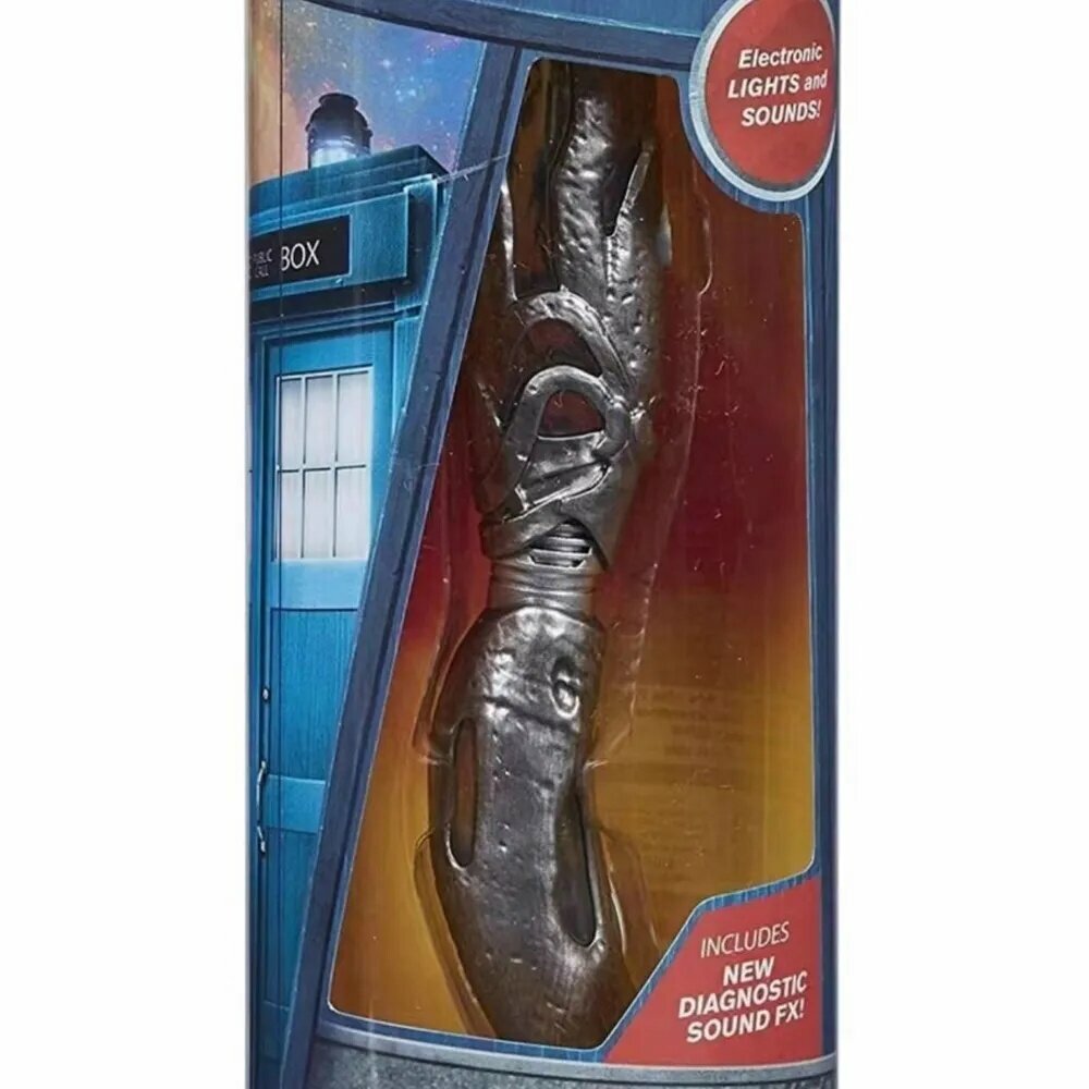 Доктор Кто Doctor Who 9th 10th 11th 12th 13th - го поколения Металлическая игрушка с синим покрытием