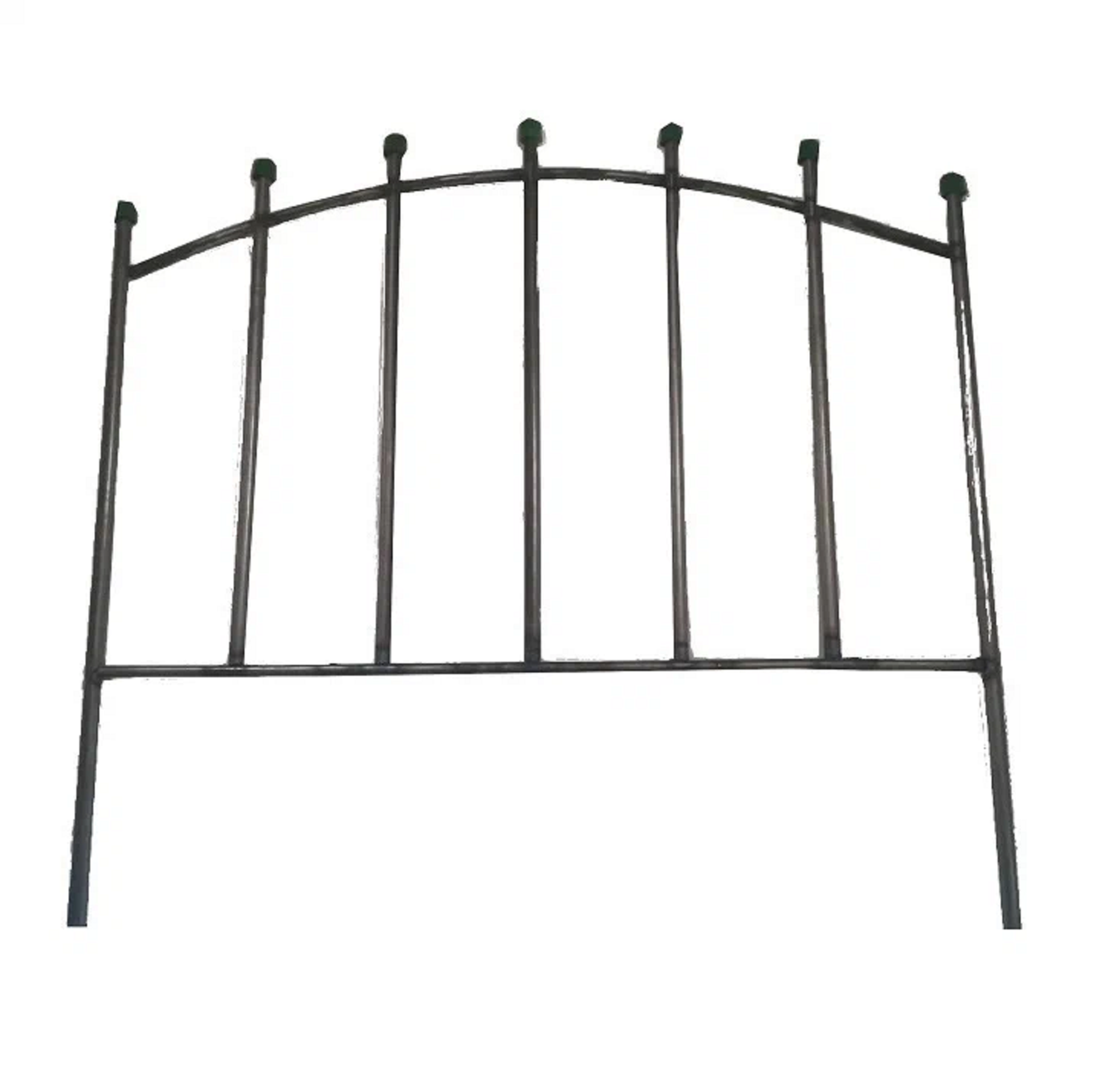 Декоративный забор из 5-ти секций "Штакетник", 0,68x0,52 метра