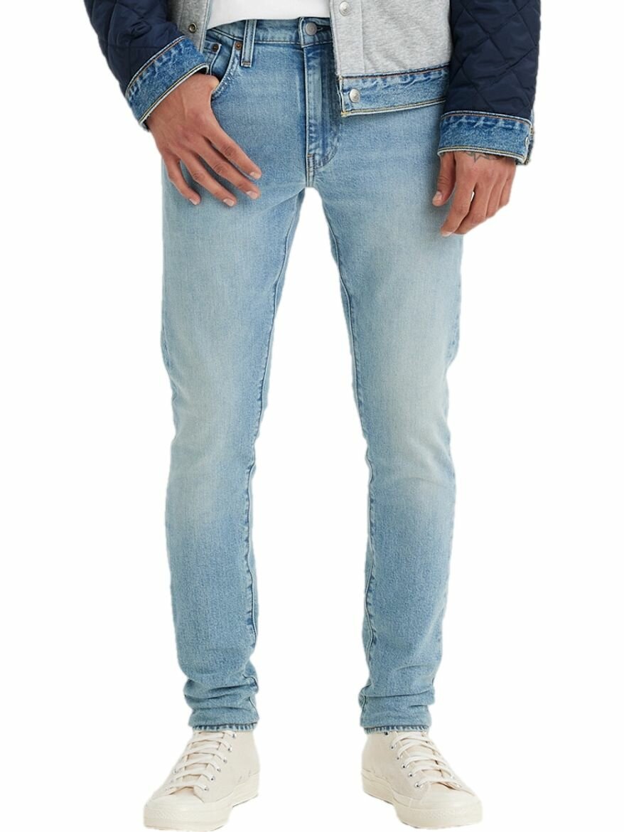 Джинсы зауженные Men Skinny Taper Jeans 