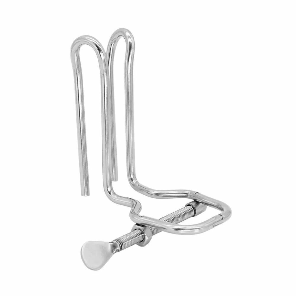 Расширитель пробка анальный вагинальный для фистинга БДСМ и подготовки к аналу, металлик