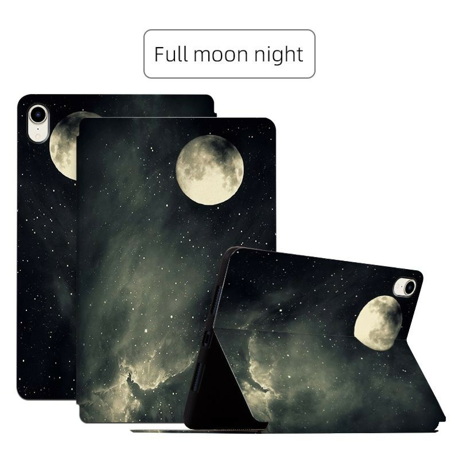 Чехол-подставка MyPads для Apple iPad Mini 6 (8.3") 2021 шоколадный с луной