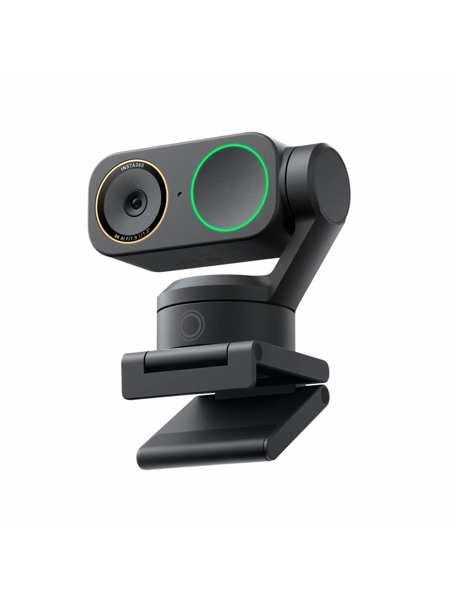 Веб-камера Insta360 Link 2 Pro, 4K AI с гимбалом и трекингом для стримов, видеозвонков и онлайн-уроков, Graphite Black