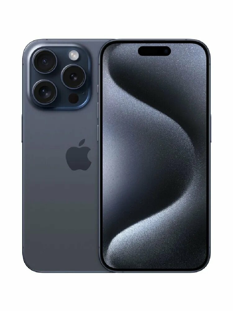 Восстановленный Apple Смартфон iPhone 15 Pro SIM+SIM 8/256 ГБ, синий