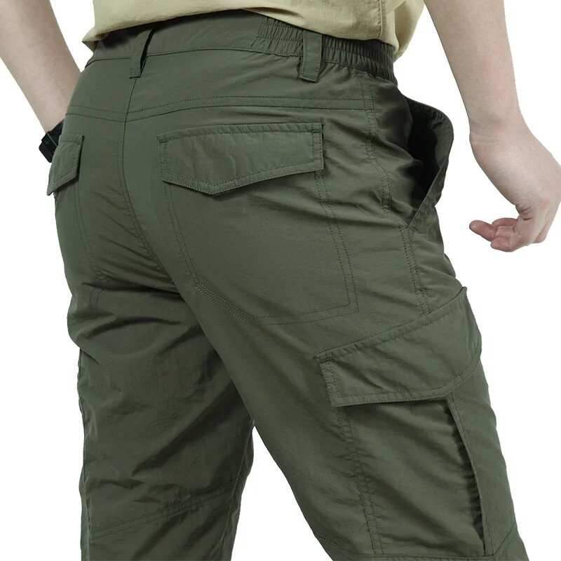 Мужские карго брюки тактические, цвет A army green, XXL