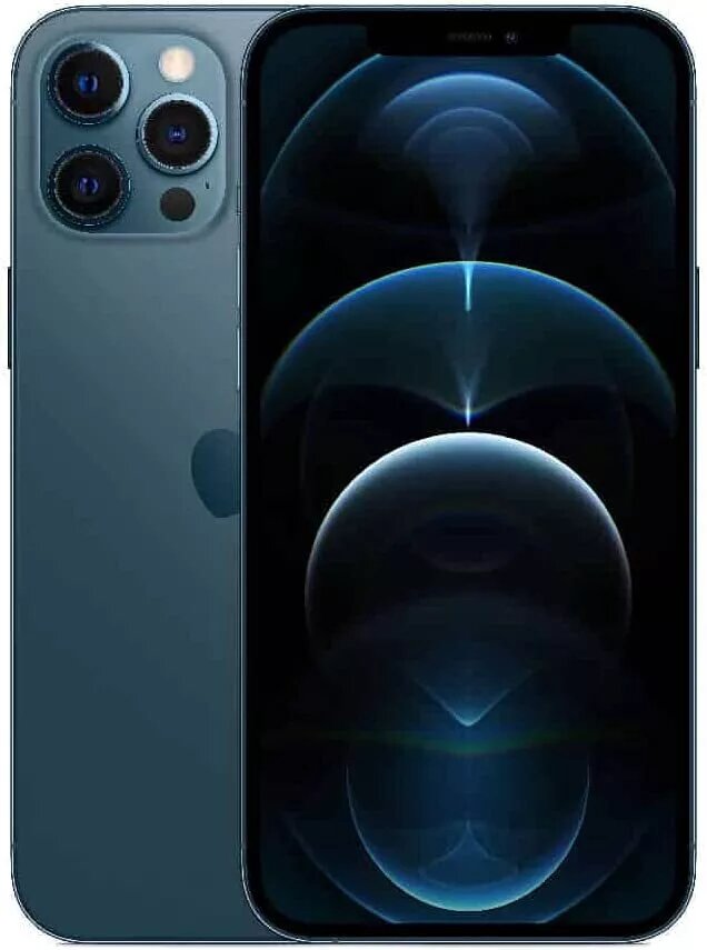 Oригинальный Apple Смартфон iPhone 12 Pro Max 6/512 ГБ, голубой