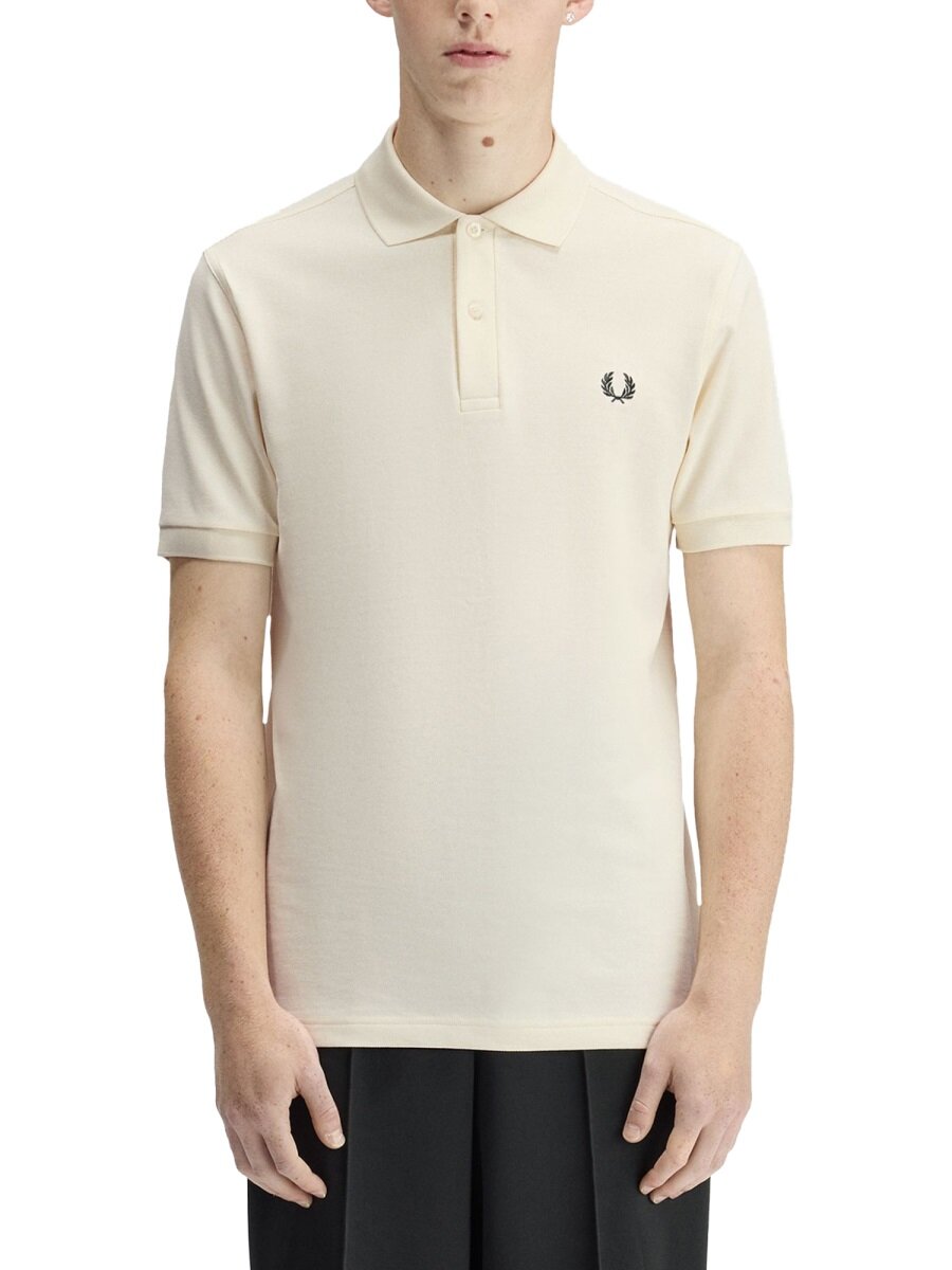 Поло FRED PERRY, размер 2XL, слоновая кость — фото 1