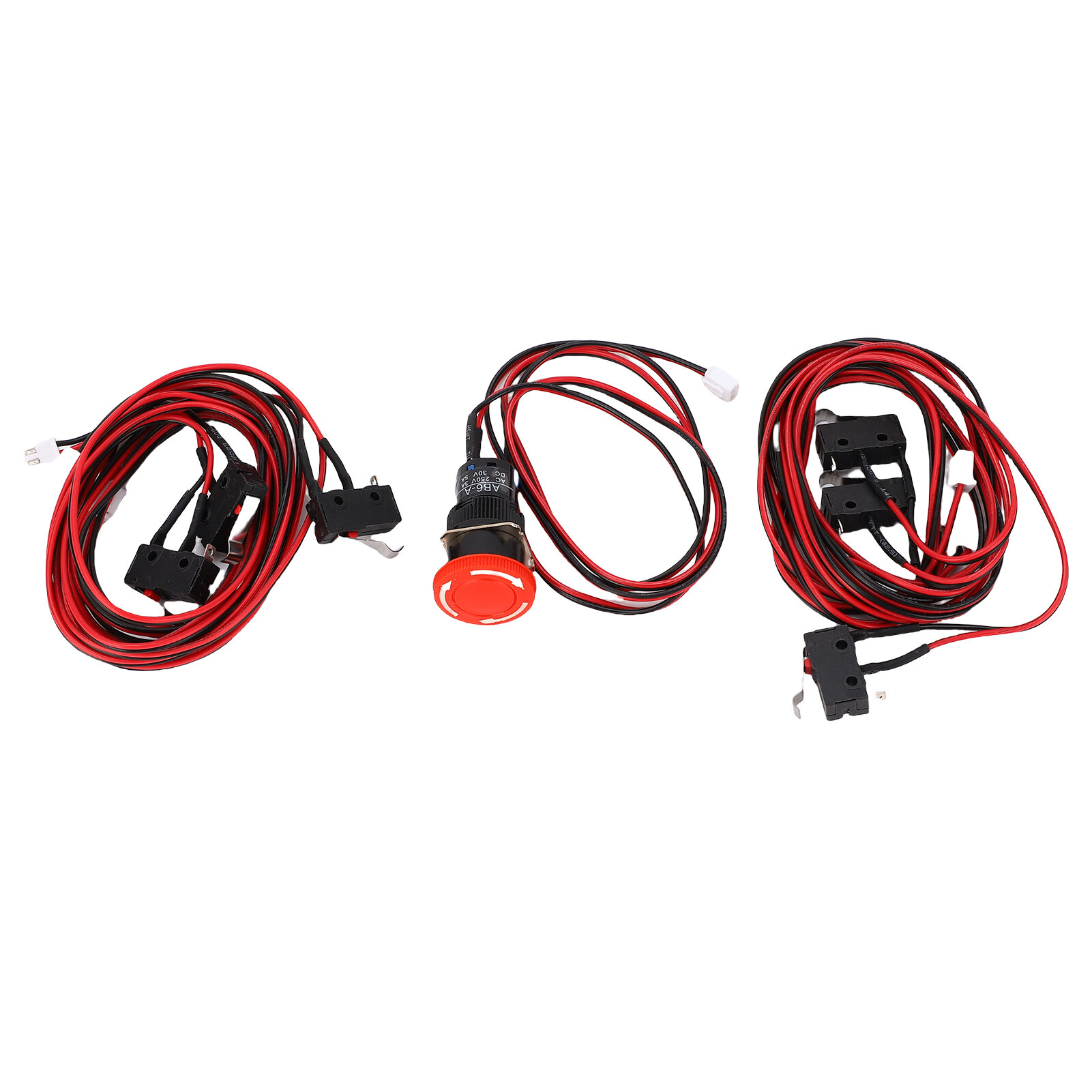 Комплект для ЧПУ 3018 PRO и 3020: 6 концевых микропереключателей, кнопка аварийной остановки, ток 5 А