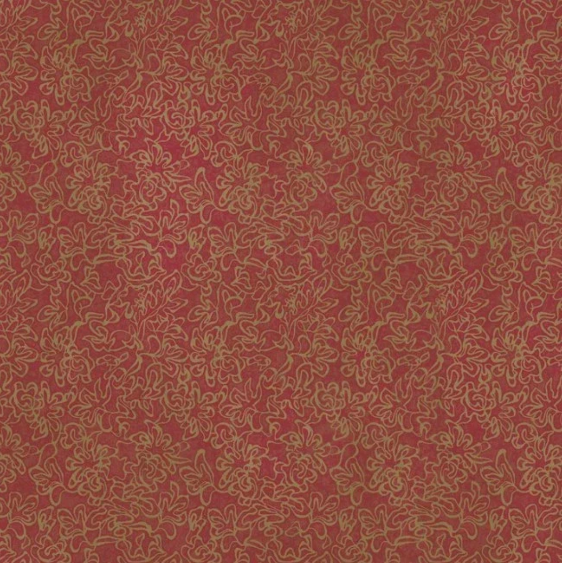 Обои York Carey Lind Rhythm & Hues RC3764 А; 0,68x8,20 м. , бумага , красный