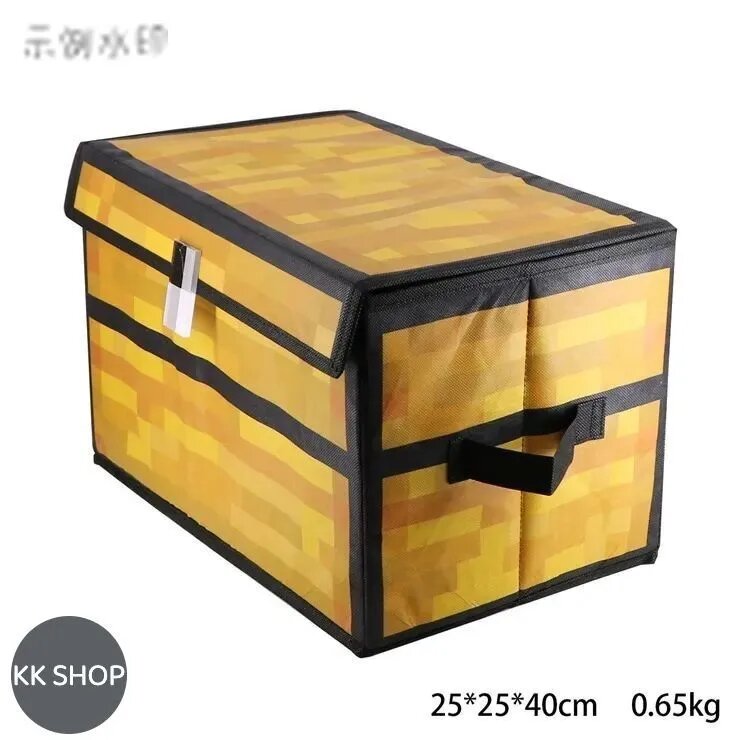 Сундук для хранения игрушек и вещей Майнкрафт 25*25*40cm-l