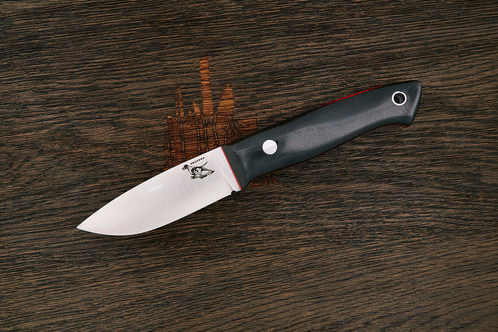 Нож туристический Beaver knife Pointer, клинок 93мм, сталь Х12МФ