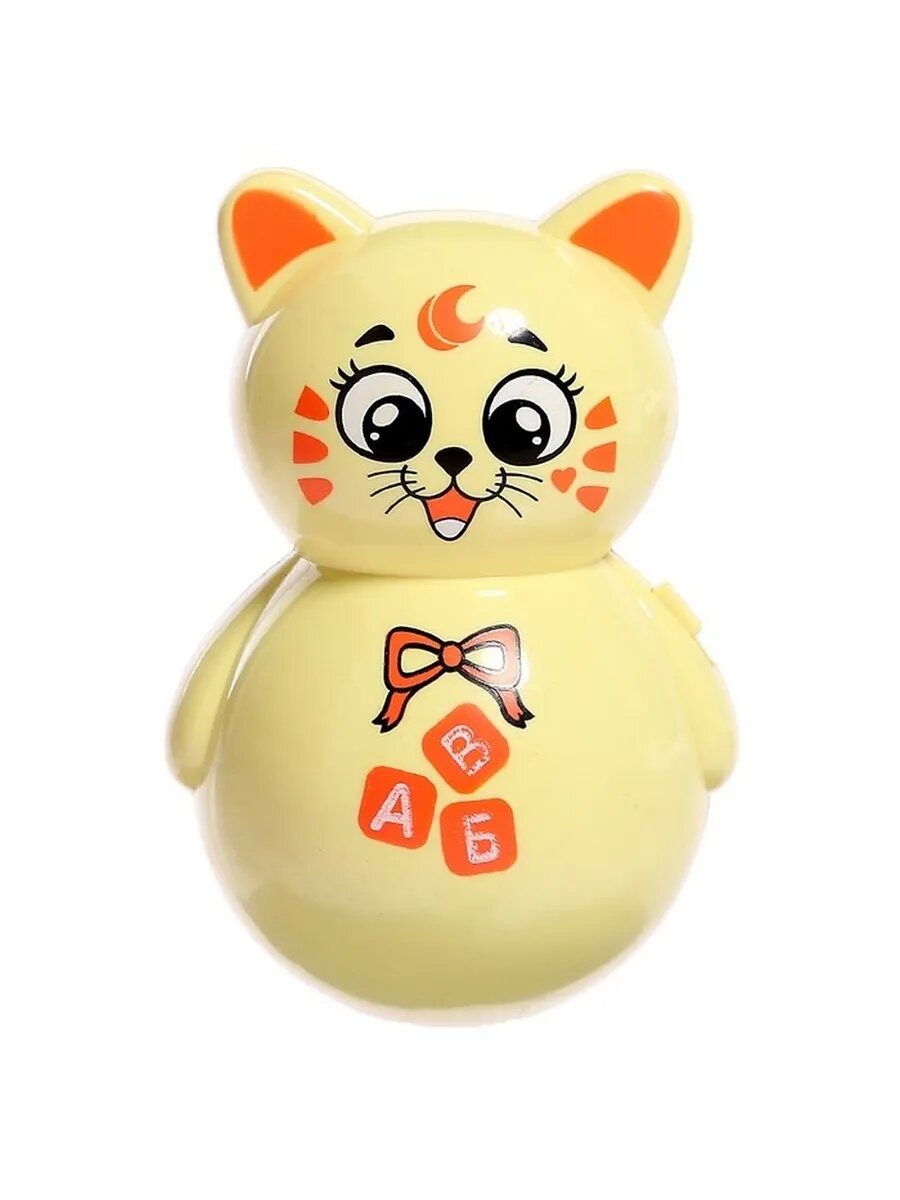 Яркая музыкальная неваляшка для малышей