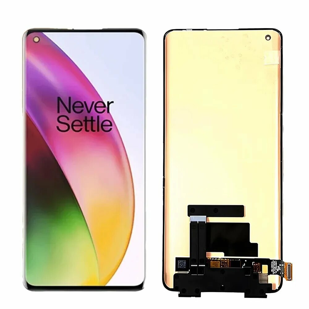 (AMOLED) Дисплей(экран) для OnePlus 8 Pro (ОнеПлюс 8 Про) в сборе с тачскрином (Оригинал)