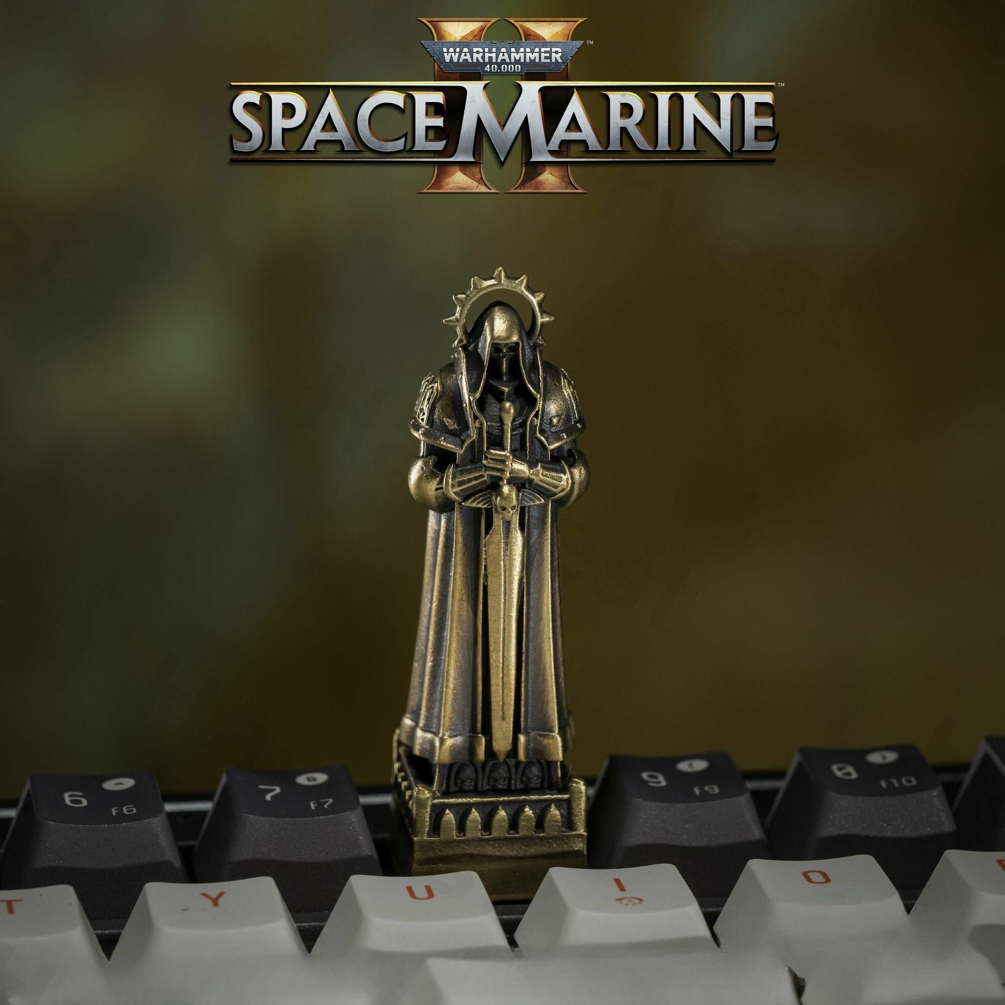 Starforce, Warhammer 40,000, "судья" Кейкапы для механической клавиатур из латунь