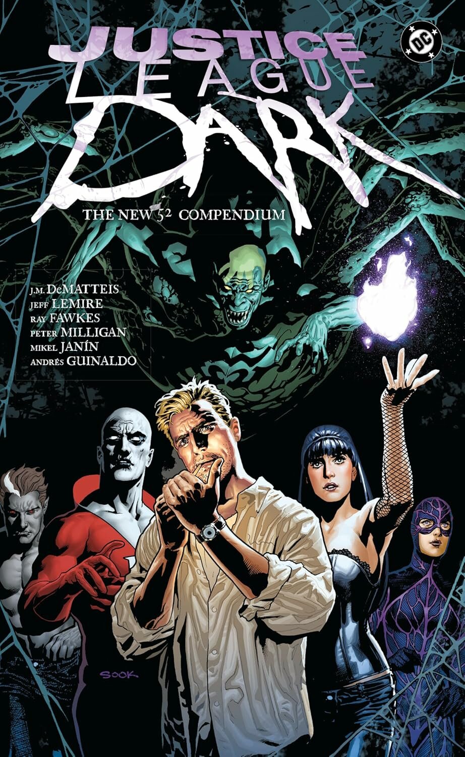 Книга Justice League Dark: The New 52 Compendium на английском языке