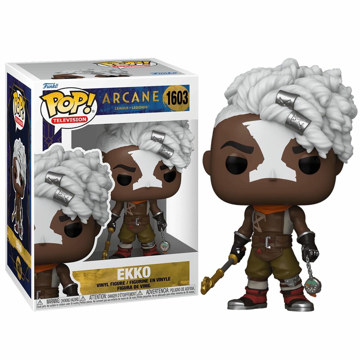 Фигурка Funko POP Ekko из мультсериала Arcane: League of Legends / Экко из аниме Аркейн Фанко ПОП