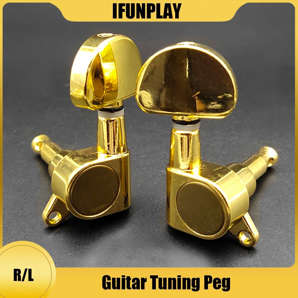 Колки для гитары IFUNPLAY Gold 3R3L, 6 шт