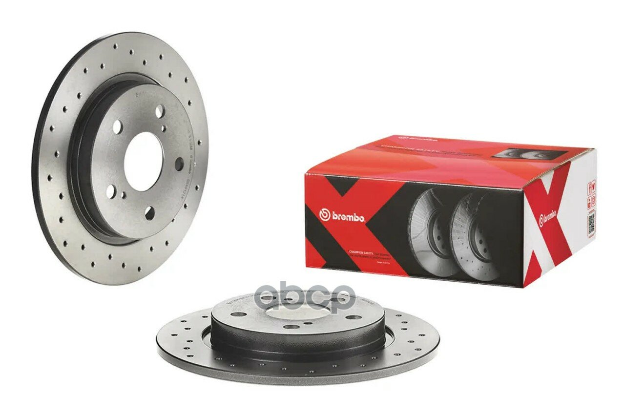 Тормозной диск Brembo 08A9121X задний задний для тормозной системы