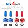 Комплект клапанов Presta Mix BlueRed 4sets
