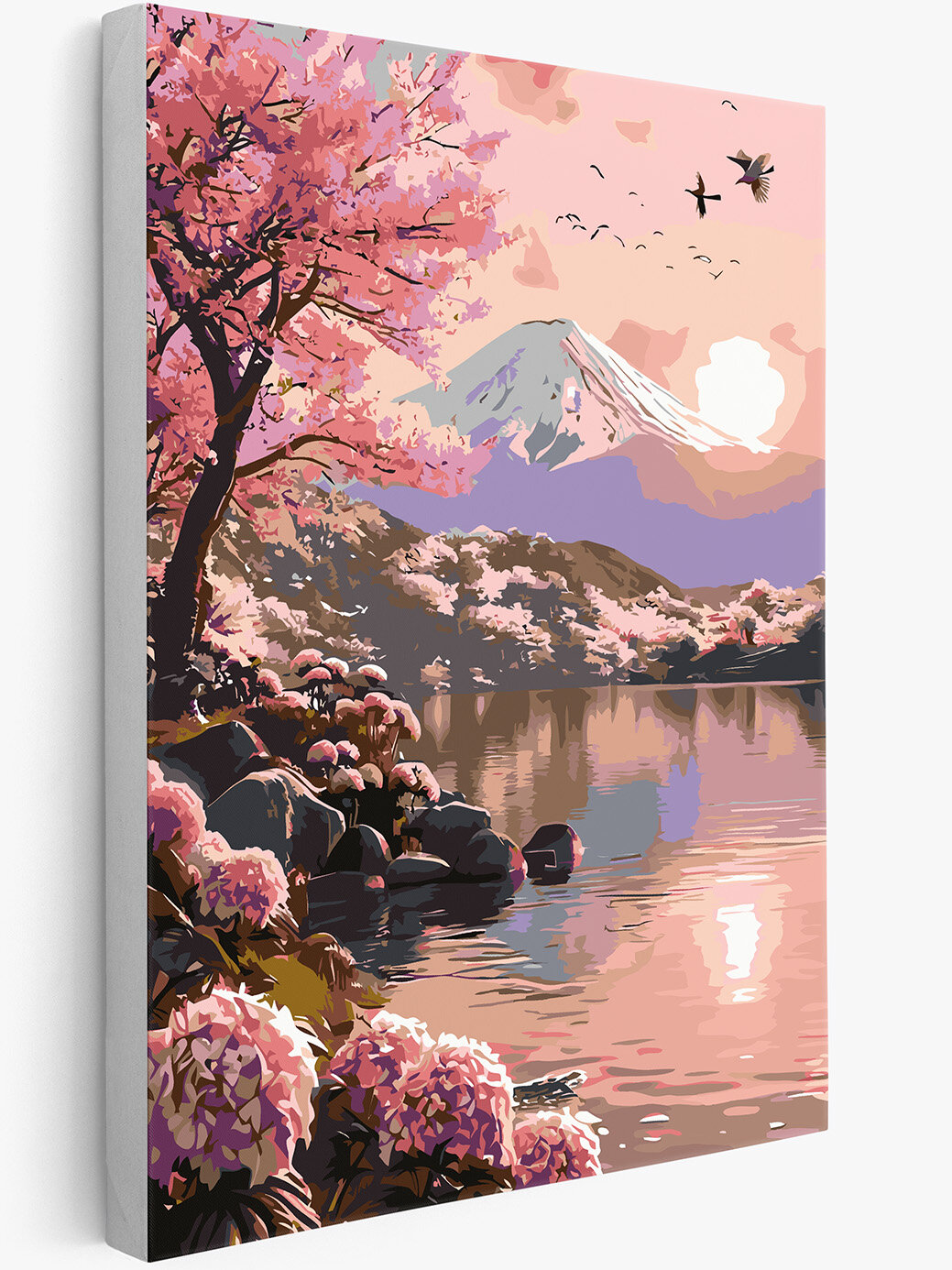 Картина по номерам сакура