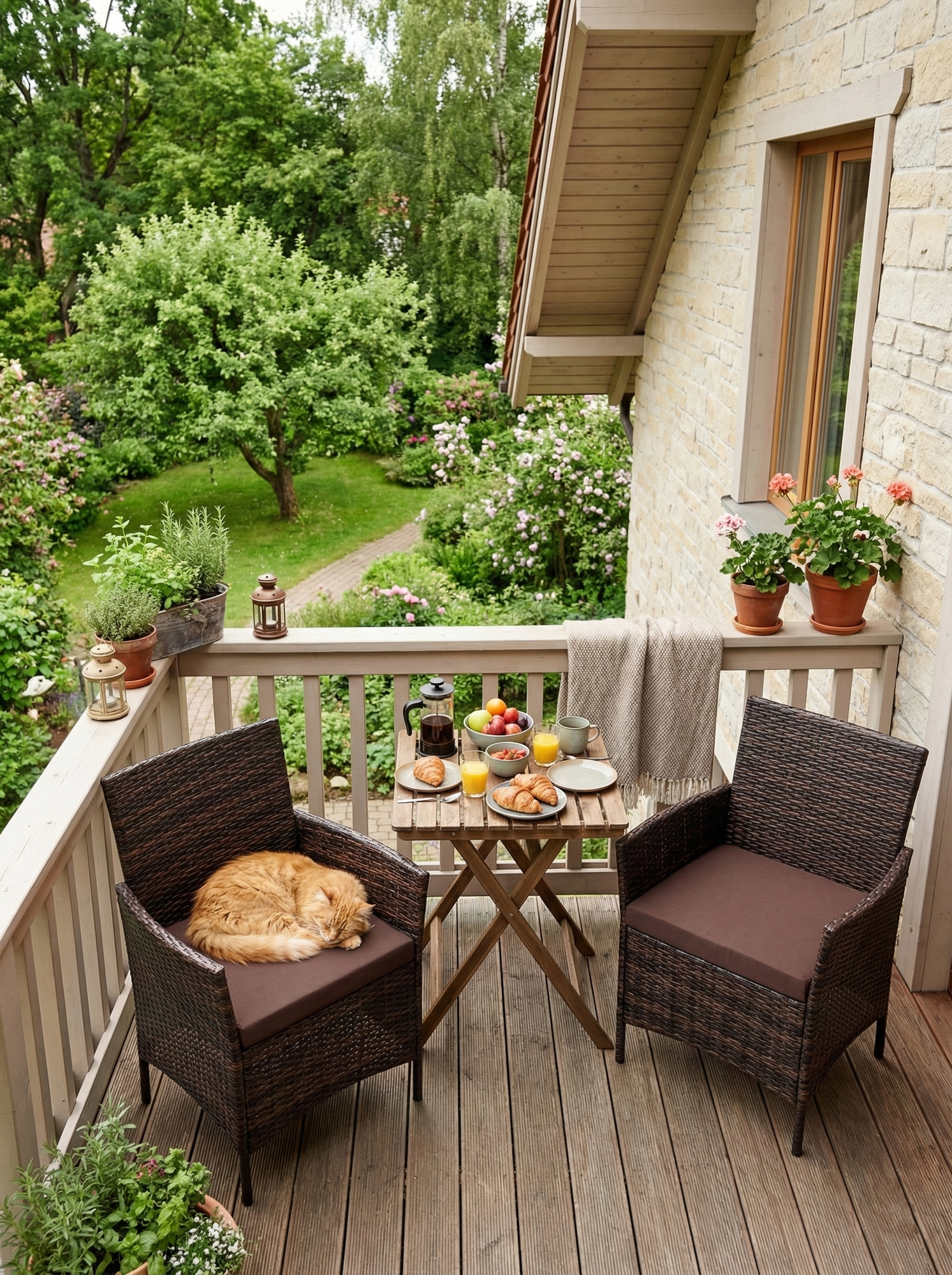 Комплект из 2-х кресел из искусственного ротанга Киото-2 (Kioto-2), шоколад