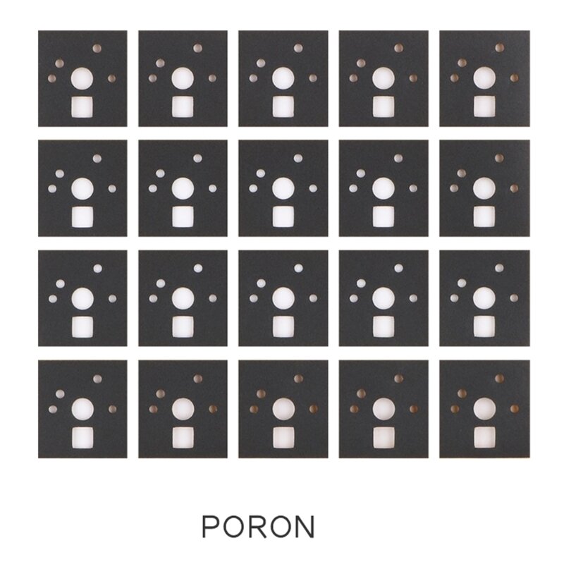 (1 комплект из 120 штук) Poron EvaPE Материал осевой прокладки Горячая розетка Poron