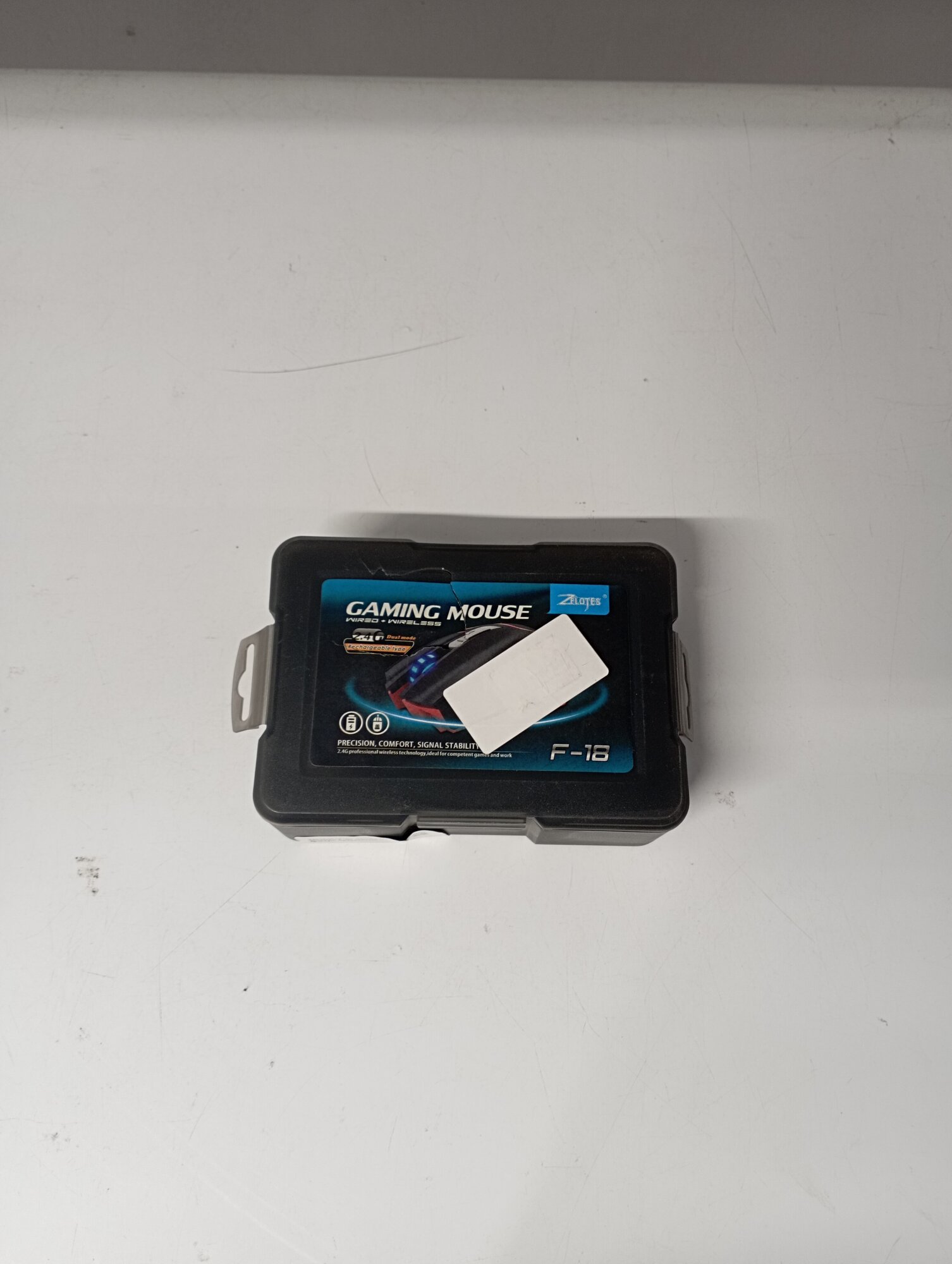 Беспроводная игровая мышь Zelotes F-18, черный