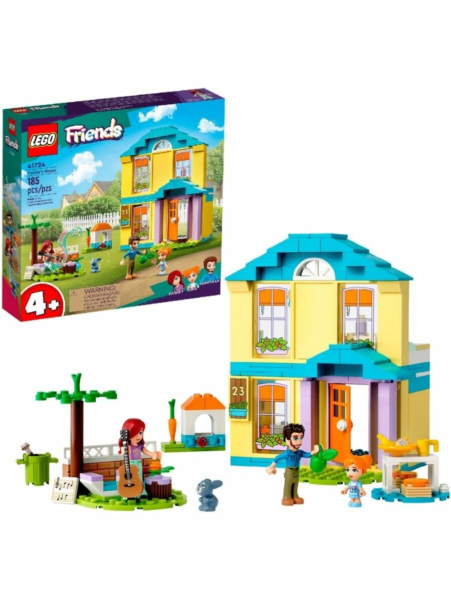 Конструктор LEGO Friends 41724 Дом Пейсли, 185 деталей