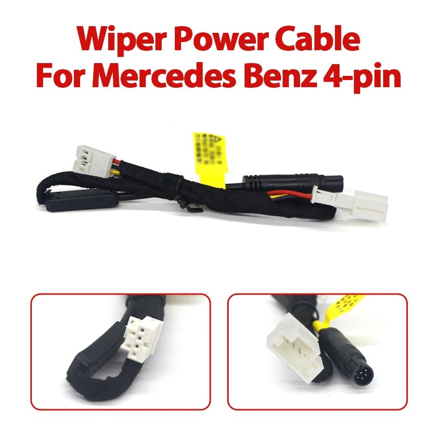 Простая установка Кабель питания Plug and Play для автомобильного видеорегистратора 4-pin