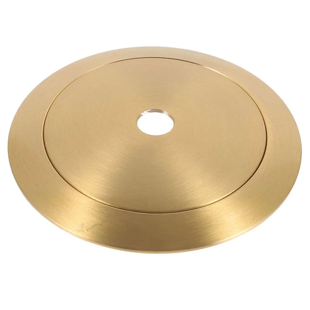 Набор из 3 латунных колец для светильника золотистого цвета для крепления абажура