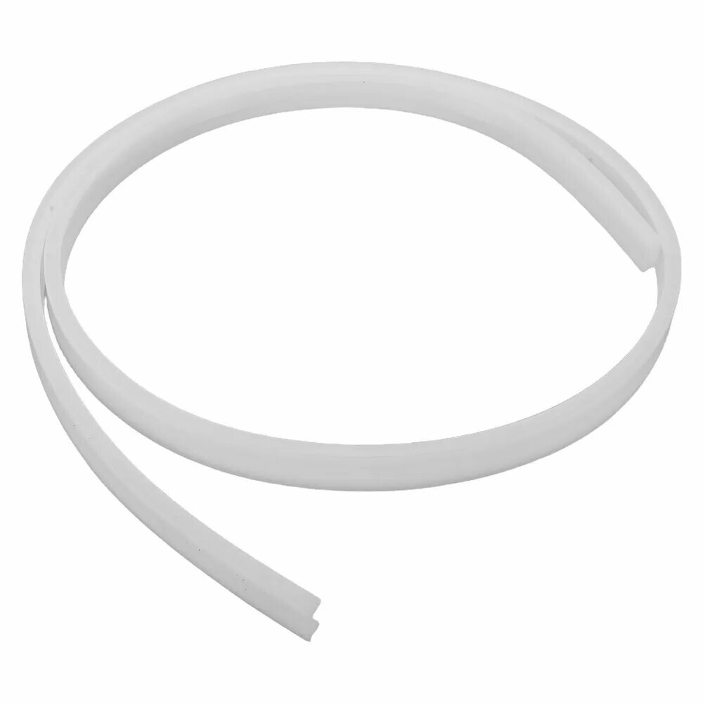 Гибкий пвх профиль для светодиодных лент с матовым рассеивателем 10 мм для внутреннего декора