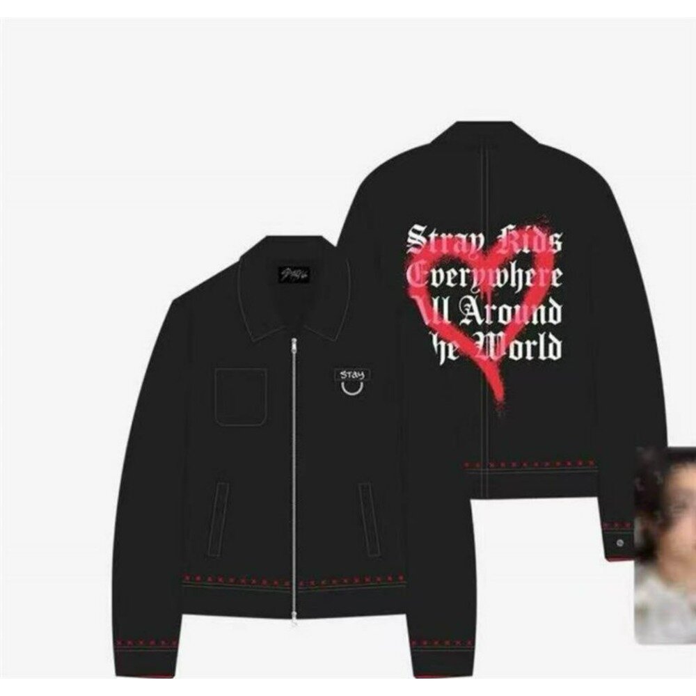 Куртка джинсовая  stray kids