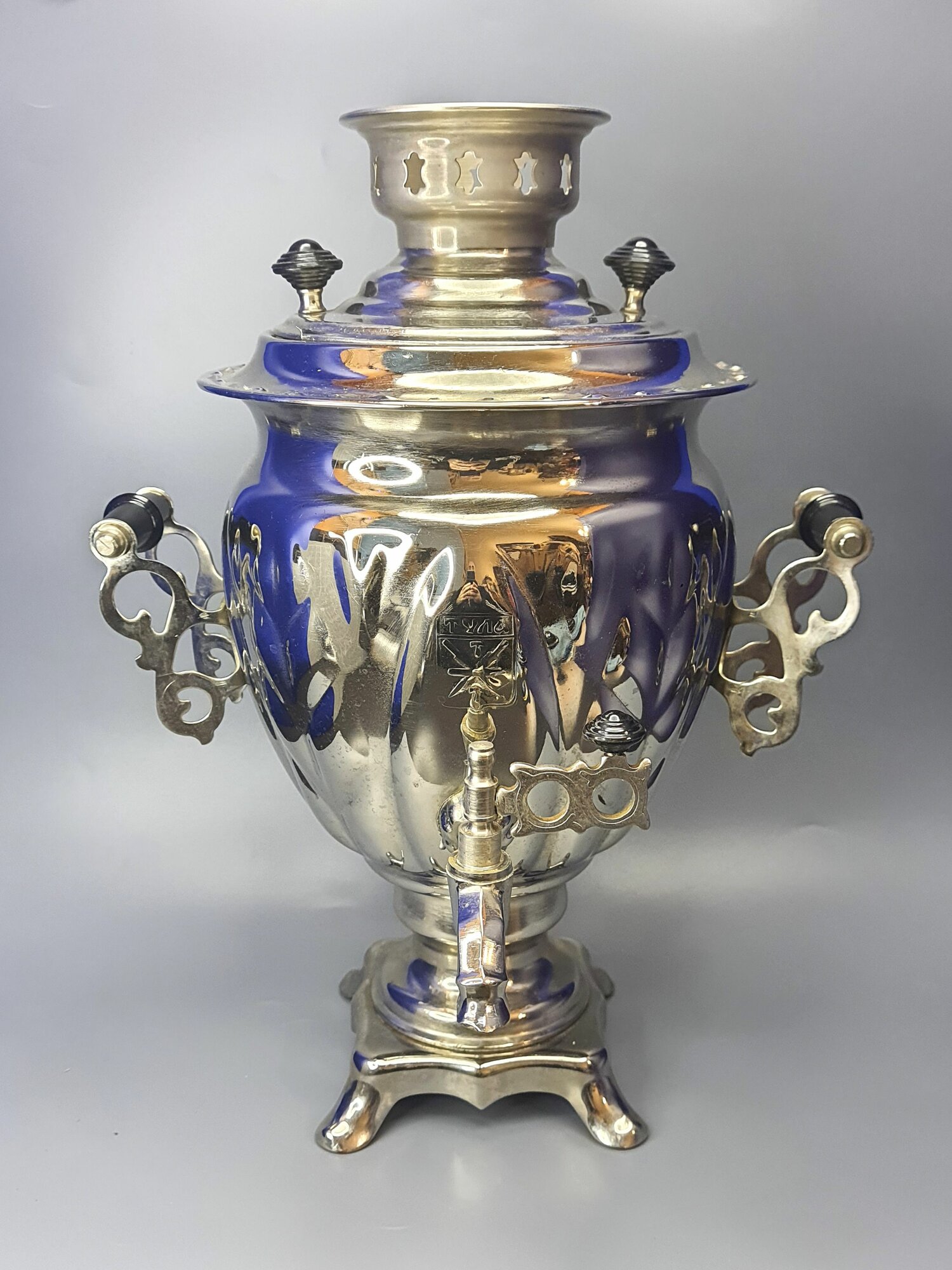 Самовар электрический "Тула" желудь, 3 литра, ЗШВ, СССР 1983 г.