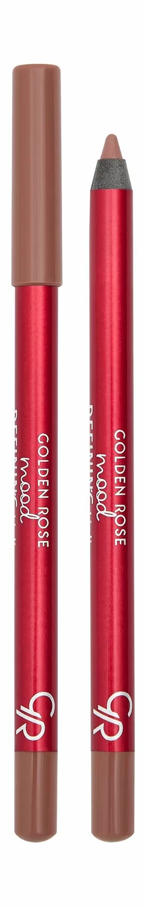 GOLDEN ROSE Карандаш для губ Mood Defining Lipliner, 1,6 г, 02 Nude Poise