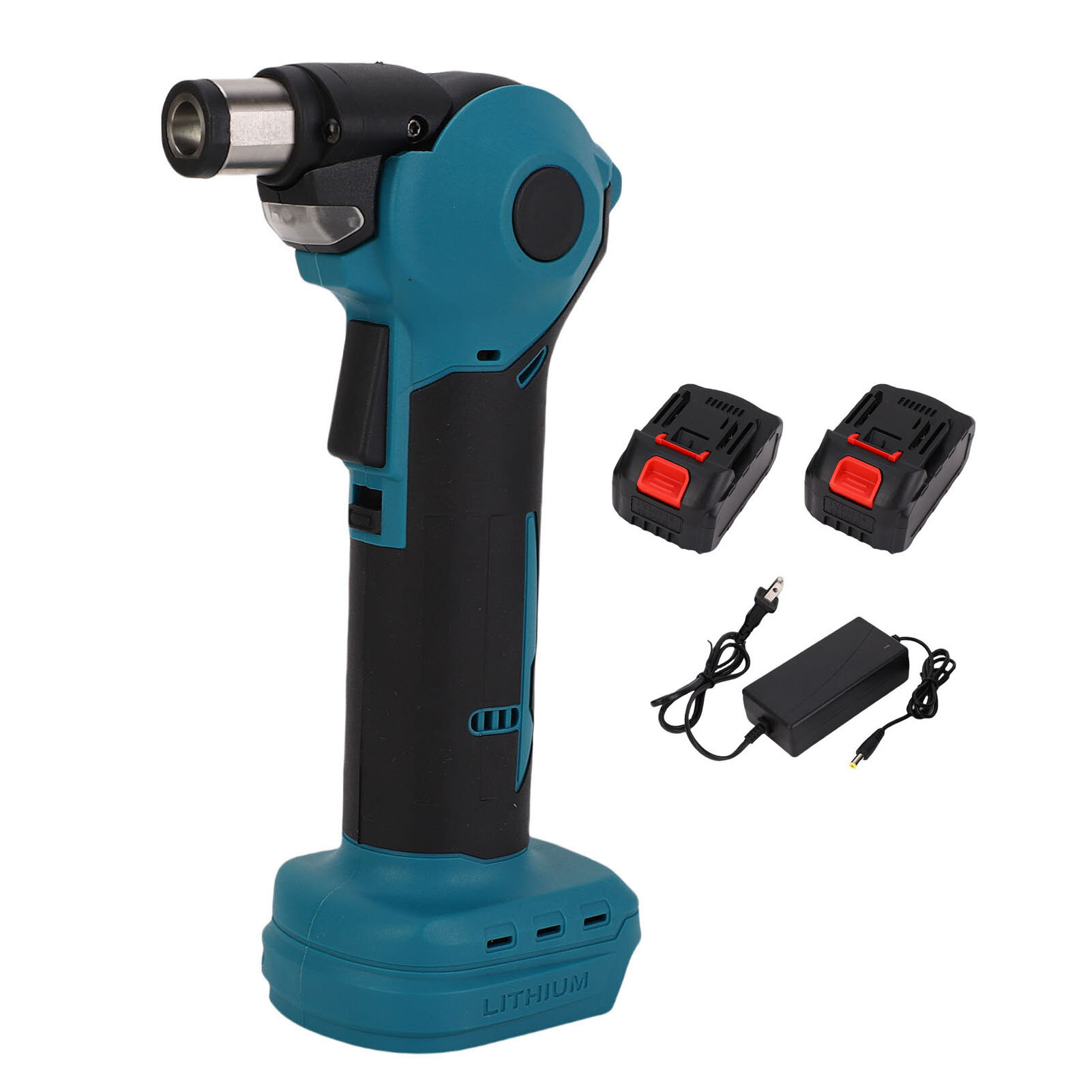 Аккумуляторный автоматический молоток, регулируемый по углу наклона 0-90 градусов, пневматический гвоздезабиватель с магнитным наконечником, мощный гвоздезабиватель для каркасных работ и деревообработки, вилка стандарта США.