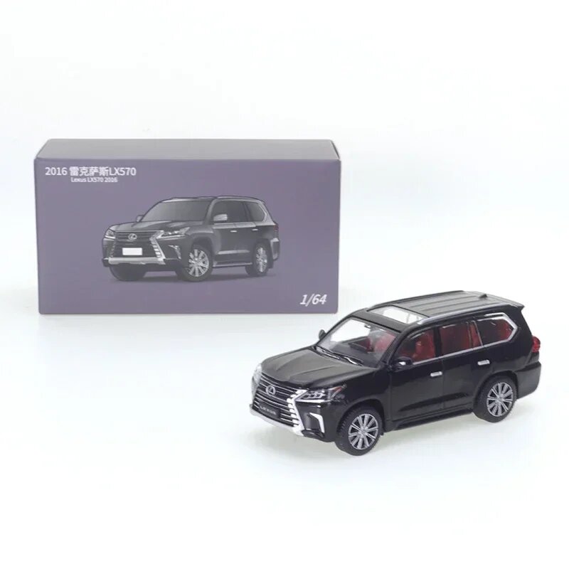 Lexus LX570 2026 черный 1/64 JKM