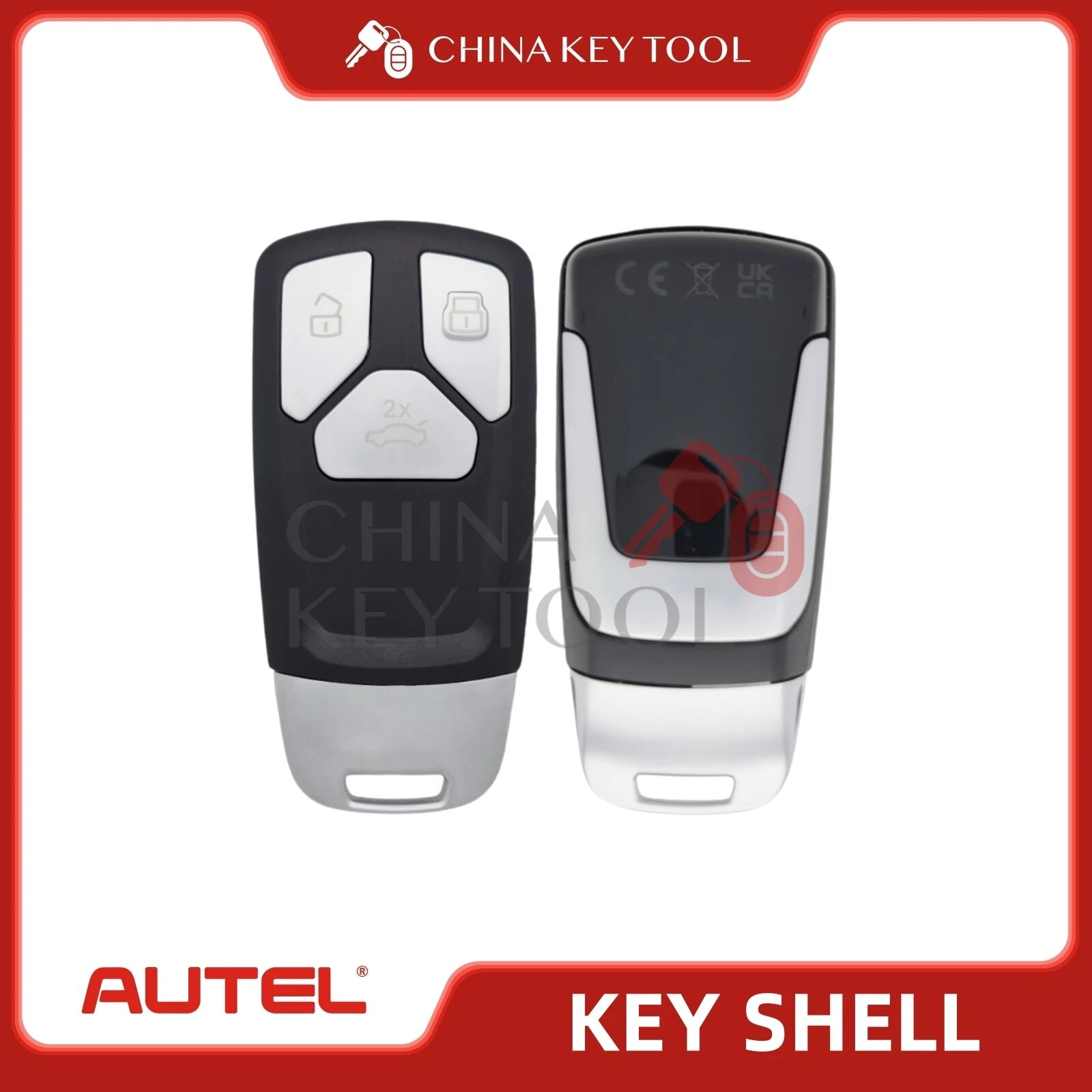 Корпус ключа Autel AU014AL для VW MLB MQB