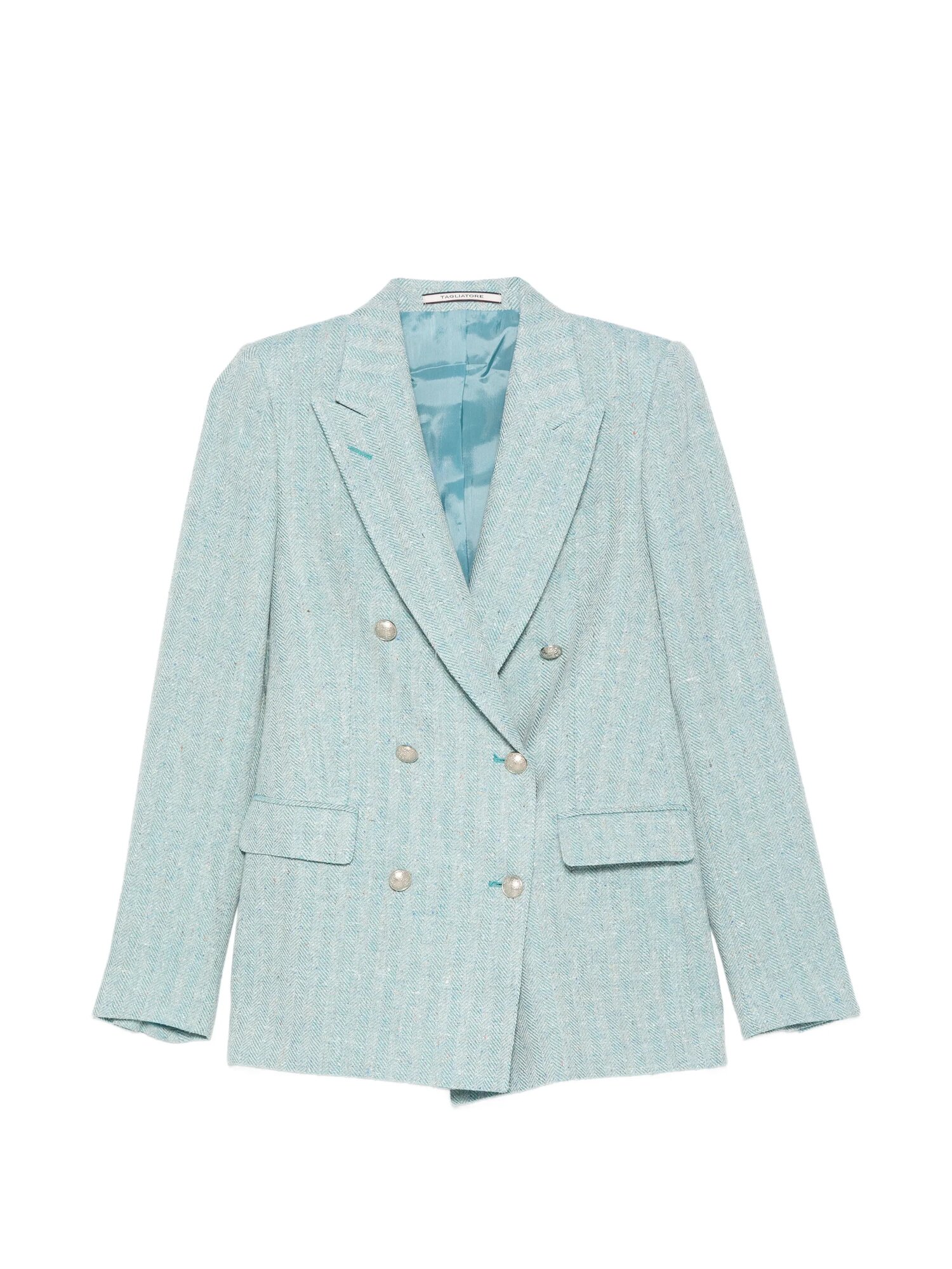 Куртка Double-breasted herringbone jacket