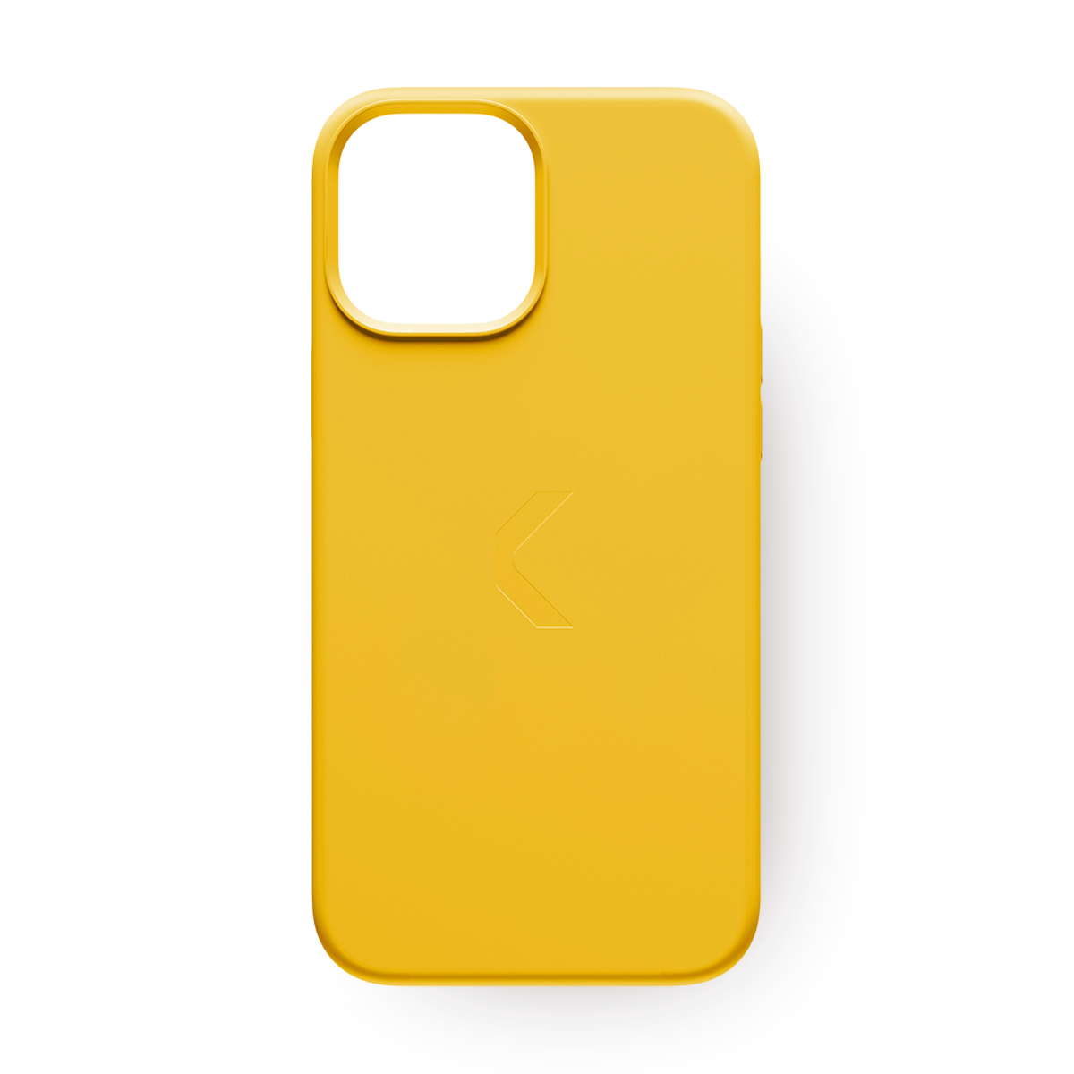 Эксклюзивный силиконовый чехол Commo Shield для iPhone 12 Pro Max в желтом цвете