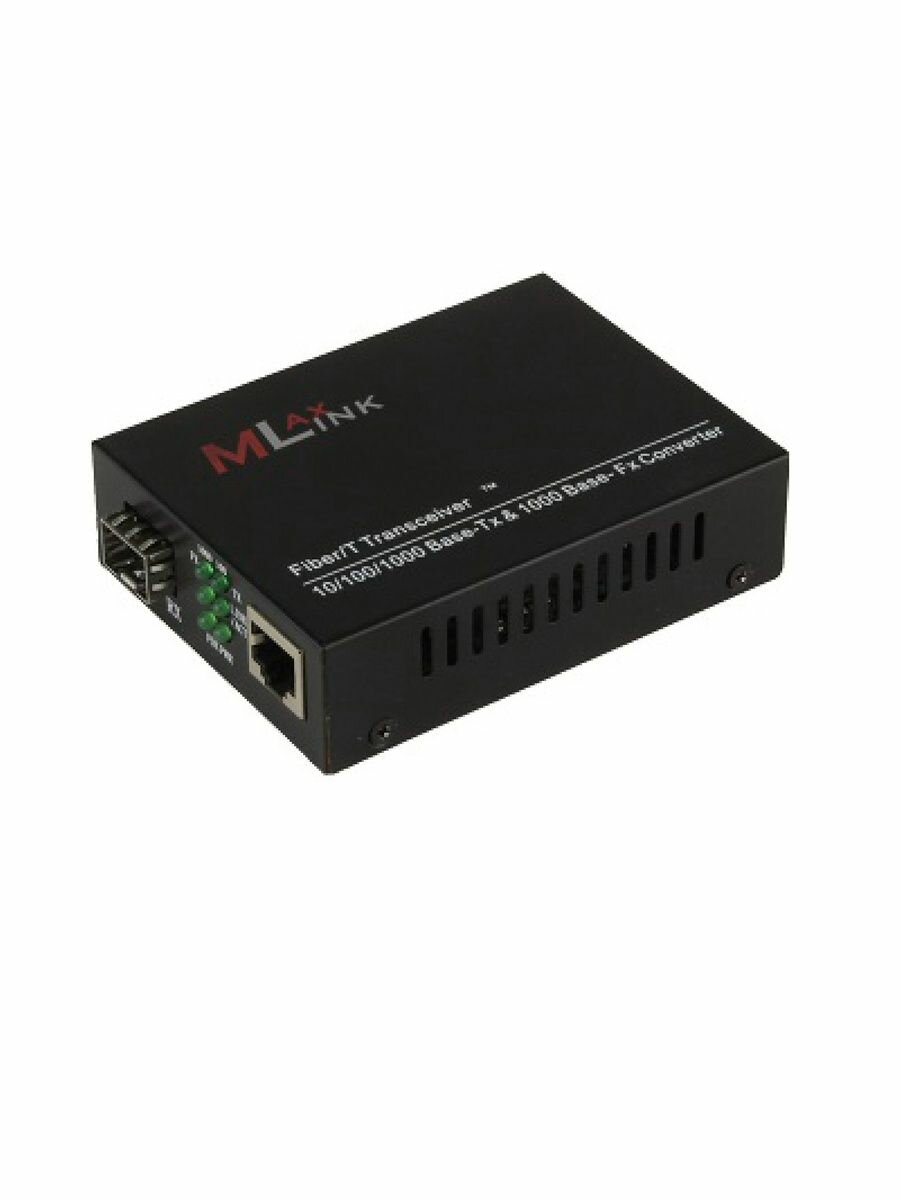 MlaxLink Медиаконвертер ML-MCV-SG-RJ UTP/SFP, 1Гб/с, RJ45/SFP