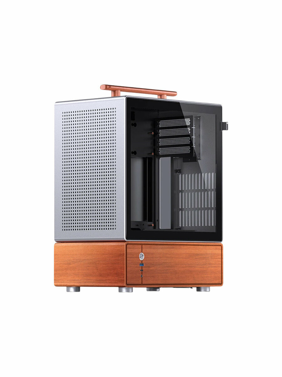 Корпус для ПК без БП JONSBO T7 Silver