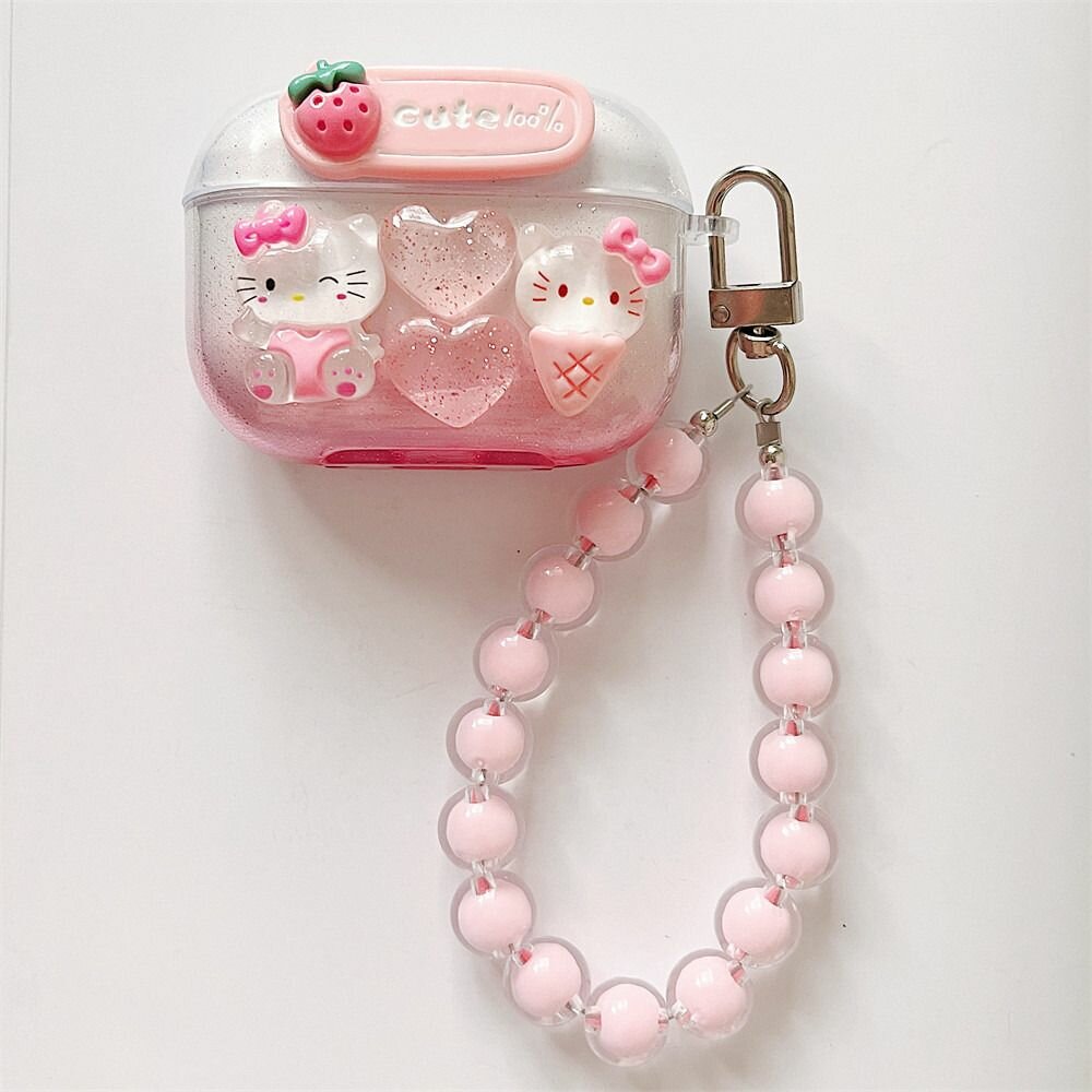 Hoco EW43 милый и мультяшный полностью закрытый силиконовый чехол для нвушников