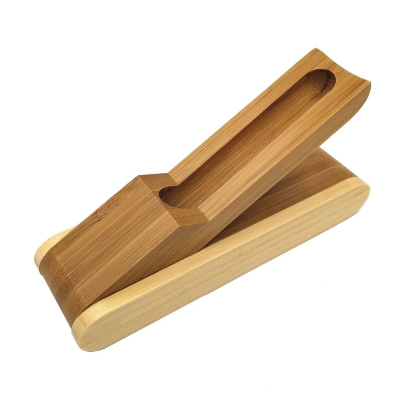 Деревянный Пенал Коробка С Одним Держателем Дисплея Для Ручек Деревянная Коробка Для Кистей с Крышкой Подарочная Коробка для Ручек Настольный Органайзер Канцелярских Принадлежностей