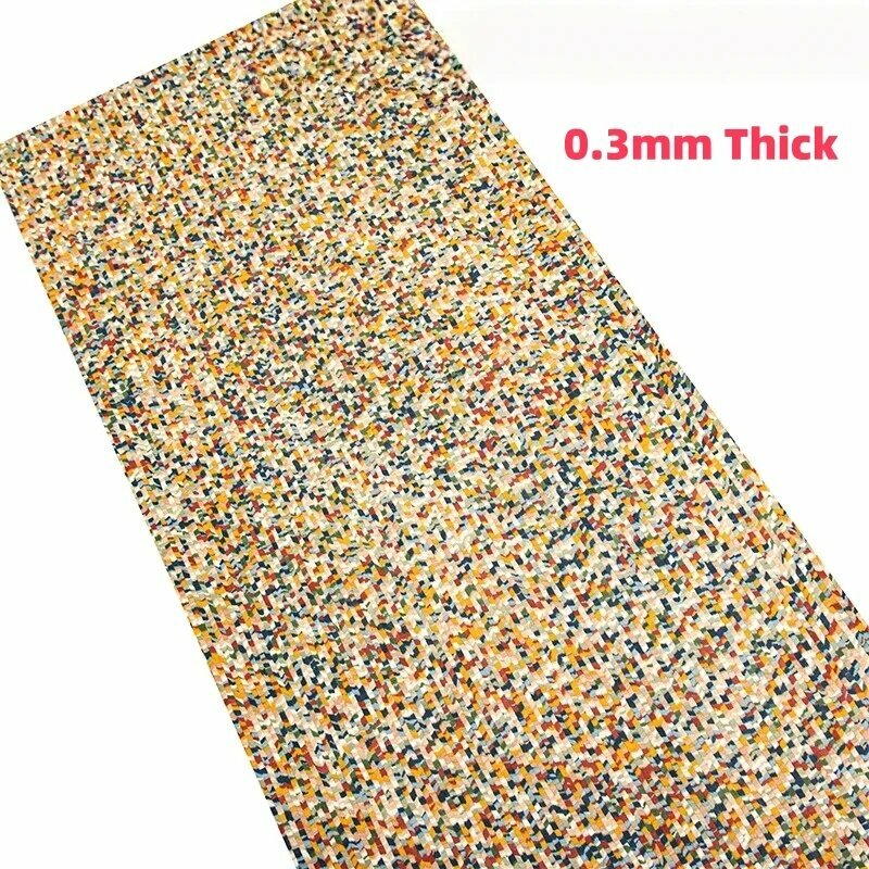 Деревянный шпон Rainbow Shards, 58x250 см, 0.3 мм