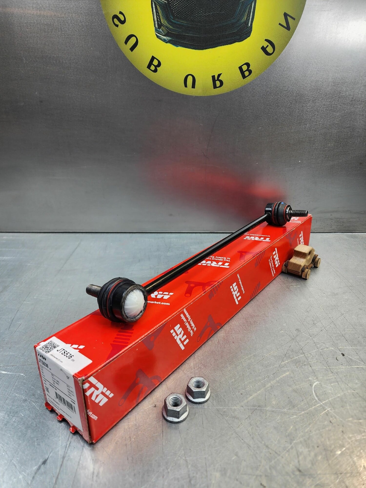 Стойка стабилизатора, переднего Форд Мондео С-Макс, Вольво V60 V70 S60 S80 XC60 XC70, TRW JTS536