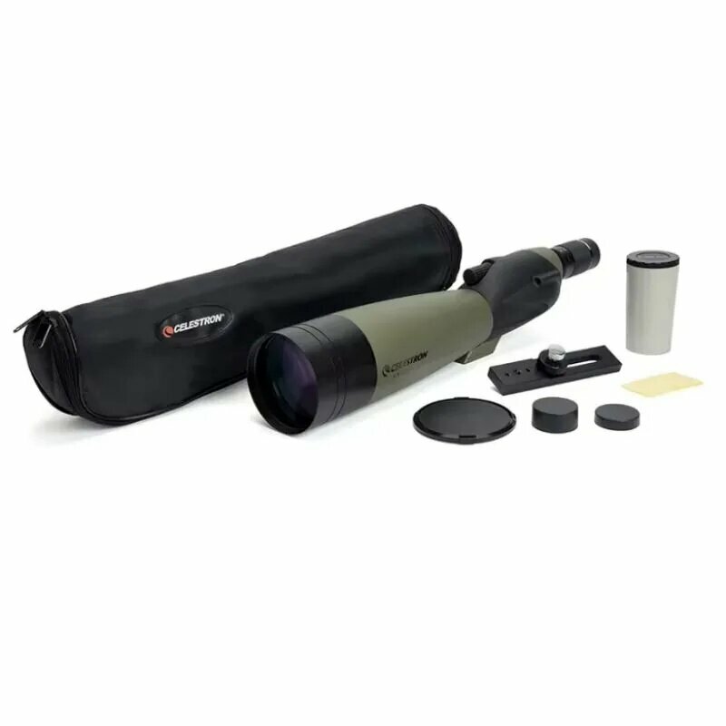 Celestron Ultima 22-66x100, водонепроницаемый, угол обзора, используется для охоты, кемпинга Монокулярный телескоп