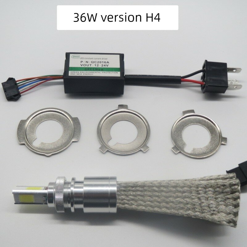 Суперяркая светодиодная лампа для мотоциклов и электромобилей, встроенная, с высокой интенсивностью, для дальнего и