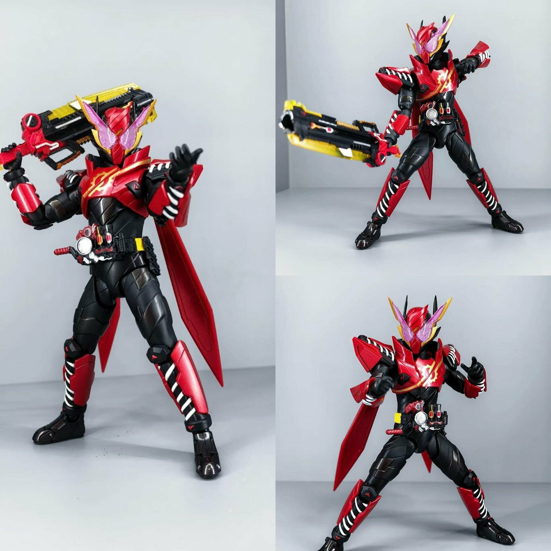 Kamen Rider Build: Opasnyi Zaychik, Sustavnyi Dvizhushchitsya Figurka, Premium Kostnyi Litos Igrushka