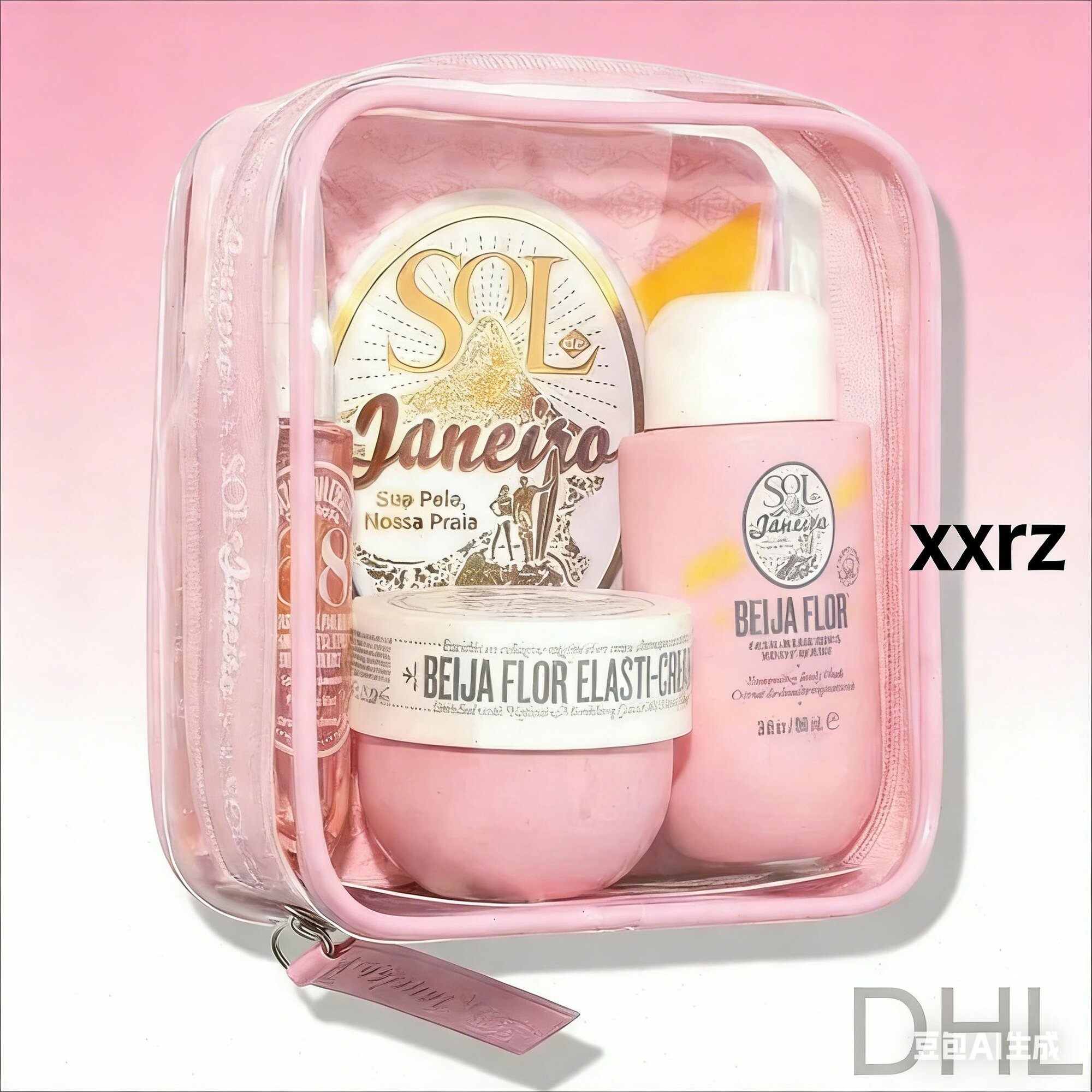 Набор косметики Beija Flor Jet Set в Travel формате, 90ml+50ml+30ml