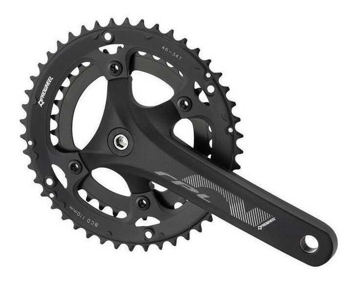 Система Prowheel RPL-521-F, 2x9/2х8 скоростей, 34-50T, 175 мм, Road, черная